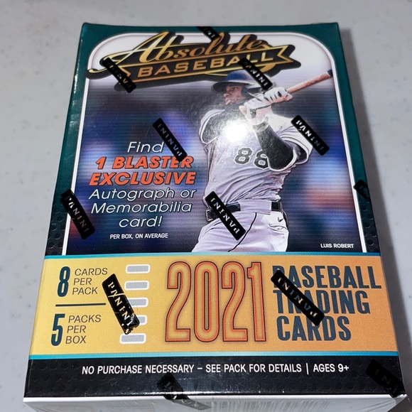 Panini | Toys | 22 Panini Absolute Baseball Blaster Box | Poshmark